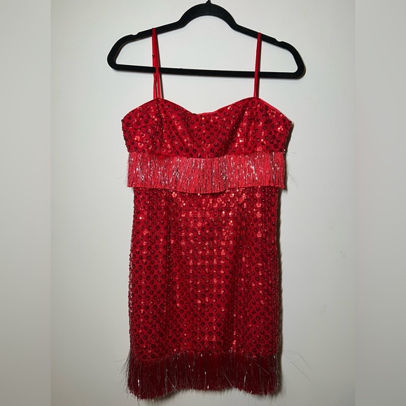 SAYLOR | Dresses | Nwt Saylor Caitriona Dress In Ruby | Poshmark